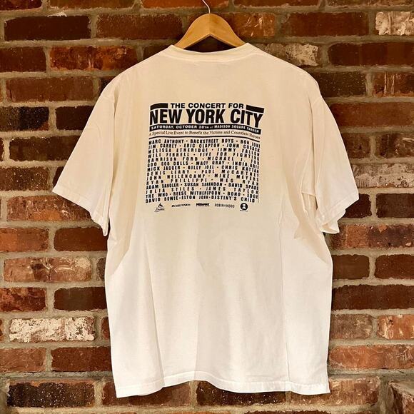 All Sport | Shirts | Vintage 20 The New York City Concert Tshirt White ...